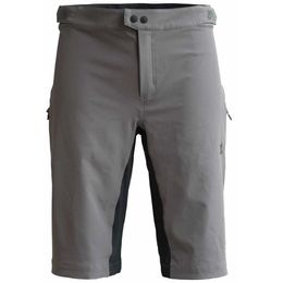 Zimtstern Gravelz Lightweight Short Men - MTB Shorts - Gun Metal/Pirate Black