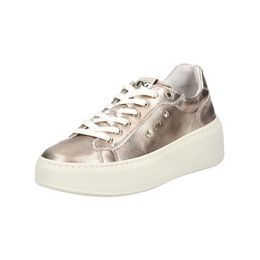 Nero Giardini Damen Sneaker "Nero Giardini Sneaker Leder/Textil", Gr. 41bronze, Leder, Textil, Schuhe