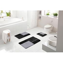 Badematte Batex "Enema", grau (anthrazit), H:20mm, Polyacryl, Badematten, Badematte, extra weiches und pflegeleichtes Garn
