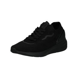 Sneaker Tamaris "Tamaris Sneaker Textil", Damen, Gr. 37, schwarz, Textil, Casual, Schuhe