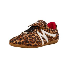 Steve Madden Damen Sneaker "Steve Madden Sneaker Veloursleder/Microfaser", Gr. 42leopard, Microfaser, Veloursleder, Schuhe