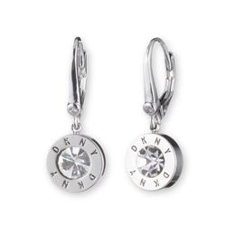 DKNY Ohrringe Damen Größe One Size silber / transparent