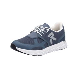 Sneaker Rieker "Rieker Sneaker Textil", Damen, Gr. 37, blau, Textil, Schuhe