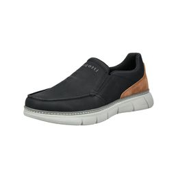 Slipper Bugatti "Bugatti Slipper Lederimitat", Herren, Gr. 42, schwarz, Lederimitat, Schuhe Slipper