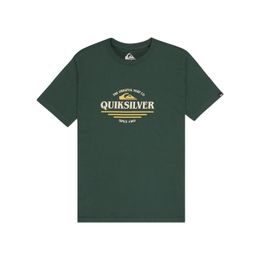 Quiksilver Jungen T-Shirt "Ev Type Line"trekking gr&uuml;n, Gr. 14, Obermaterial: 100% Walkfrottier;, Shirts