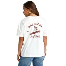 T-Shirt Billabong "Catch Feelings", Damen, Gr. L, wei&szlig;, Obermaterial: 100% Walkfrottier;, Shirts T-Shirt