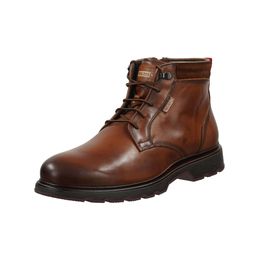 Schn&uuml;rstiefelette Pikolinos "Pikolinos Stiefelette Leder", Herren, Gr. 46, braun, Leder, Schuhe Schn&uuml;rstiefelette