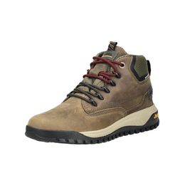 JEEP Herren Trekkingschuh "JEEP Sneaker Leder/Textil", Gr. 42military, Leder, Textil, Schuhe