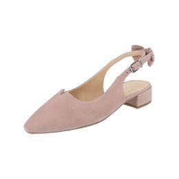 Pumps Peter Kaiser "Peter Kaiser Pumps Veloursleder", Damen, Gr. 37,5, mauve, Veloursleder, Schuhe Pumps