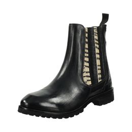 Melvin & Hamilton Damen Stiefelette "Melvin & Hamilton Stiefelette Leder", MELVIN & HAMILTON, Gr. 39schwarz, Leder, Schuhe