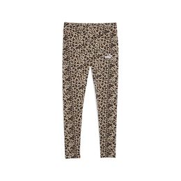 Puma Leggings 'Essentials' Damen Größe XL beige / karamell / schwarz