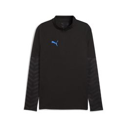 Puma Sportsweatshirt 'Individual Cup' Herren Gr&ouml;&szlig;e XXL blau / dunkelgrau / schwarz