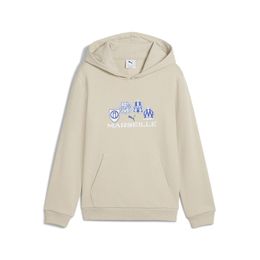 Puma Sweatshirt Jungen Gr&ouml;&szlig;e 116 beige / blau / wei&szlig;