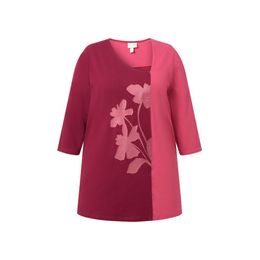 Ulla Popken Shirt female Pink, Red size 58-60