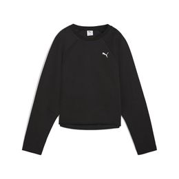 Puma Athletic Sweatshirt 'Evostripe' female Black size XL