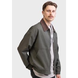 REDEFINED REBEL EST. 2013 Funktionsjacke REDEFINED REBEL "Redefined Rebel Jacket RRChester Jacket BOXY FIT", Herren, Gr. S, grün (kambaba), 100% Cotton, Jacken