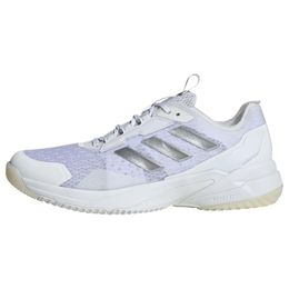 adidas Performance Sportschuh 'Crazyflight 6' Damen Gr&ouml;&szlig;e 46 silber / wei&szlig;