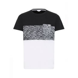 !Solid T-Shirt 'Sinor' Herren Gr&ouml;&szlig;e XL grau / schwarz / wei&szlig;