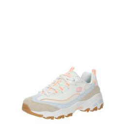 Skechers Sneaker 'D'Lites' Damen Gr&ouml;&szlig;e 37 beige / hellblau / hellorange / hellpink