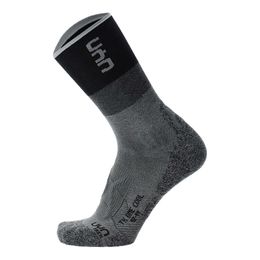 uyn Socken Herren Gr&ouml;&szlig;e 39/41 grau / schwarz