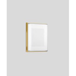 Bega 50285.4K27 Wandeinbauleuchte Samtmessing
