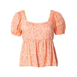 Cotton On Bluse 'Maddie' Damen Gr&ouml;&szlig;e S gelb / pastelllila / orange / koralle