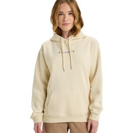 Kapuzensweatshirt Roxy "Surf Stoked Brushed Vt", Damen, Gr. L, parchment, 60% Baumwolle, 40% Polyester, Sweatshirts