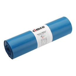 CIMCO M&uuml;llbeutel 120l, blau 25 Sack auf Rolle 145001)