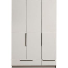 Woood Kleiderschrank &raquo;Pure&laquo; mit Kleiderstange, Kiefernholz, H&ouml;he 215 cm beige FSC -zertifizierter Holzwerkstoff