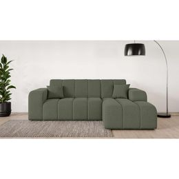 Inosign Ecksofa »CASSY L-Form, Schlafsofa mit Bettkasten, Maße B/T/H: 245/165/88 cm« mit 2 Rückenkissen, Recamiere rechts oder links bestellbar...
