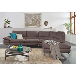 Calia italia Ecksofa &raquo;Dave, italienisches Designsofa L-Form, erstklassiger Sitzkomfort&laquo; Ottomane wahlweise links oder rechts, in zwei tollen 