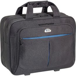 PEDEA Laptoptasche »Trolley Premium Air 43, 9cm (15, 6-17, 3)« Schwarz Komfortabler Tragegriff