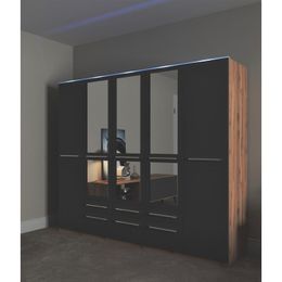 Priess Kleiderschrank »Schrank Garderobe Wäscheschrank Barcelona in 5 Breiten« viel Stauraum, geräumige Schubkästen, mit Spiegel, MADE IN GERMANY...