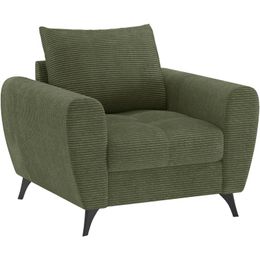 MR. COUCH Sessel »Blackburn II« Passend zu der Garnitur, wahlweise mit Kaltschaum Stripes 8641 green