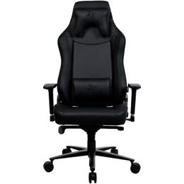 Arozzi Gaming-Stuhl »Vernazza Soft PU« () Stoff Pure Black + schwarz Langlebige und sauber aussehende Aluminium-Radunterlage.