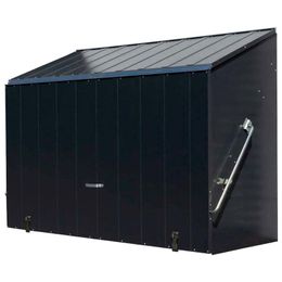 TRIMETALS Mülltonnenbox »Sesame« Fahrradbox, BxTxH: 185x76x139 cm anthrazit