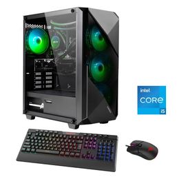 Hyrican Gaming-PC »Striker 6911« DDR5, PCIe SSD Gen4, Windows 11 schwarz Intel Wi-Fi 6 AX201, ARGB-Beleuchtung Front, 1x PS/2, 2x USB 2.0, 2x USB...