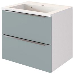 Welltime Waschtisch &raquo;Matera&laquo; Breite 60 cm gruen + wei&szlig;