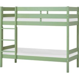 Hoppekids Etagenbett »ECO Comfort Kinderbett 90x200 oder 70x160 aus Massivholz in 4 Farben« TÜV, FSC und Nordisches Umweltzeichen – wahlweise mit...