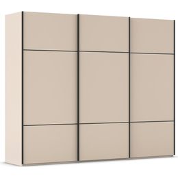Rauch Schwebet&uuml;renschrank &raquo;Kleiderschrank Schrank Garderobe Schlafzimmerschrank SCALE-TRIO&laquo; edle dreigeteilte Front, 2 Zierleisten in Griff-Farbe MADE