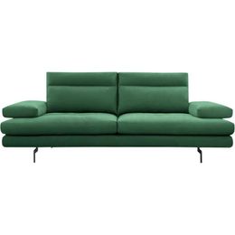 Calia italia 3,5-Sitzer &raquo;Toby Wing, italienisches Designsofa, super bequem, Megasofa&laquo; inkl. Sitztiefenverstellung und Armteilfunktion, F&uuml;&szlig;e in Schwarz