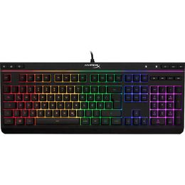 HYPERX Tastatur »Alloy Core RGB - Membrane« (Multimedia-Tasten USB-Anschluss Ziffernblock) schwarz Spezielle Mediensteuerung, Tastatursperre