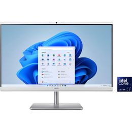 Acer All-in-One PC »Aspire C27-195ES« Weiß/Silber 1x USB 2.0, 3x USB 3.2 Gen 2 Typ A, 1x USB 3.2 Gen 2 Typ C, 1x HDMI
