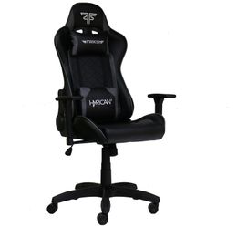 Hyrican Gaming-Stuhl »"Striker Comander" schwarz, ergonomischer Gamingstuhl« () Kunstleder Bürostuhl, Schreibtischstuhl, geeignet für Kinder und...