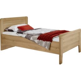 Wiemann Bett &raquo;Mainau&laquo; 4-fach Liegeh&ouml;hen-Verstellung Bianco-Eiche-Nachbildung Liegefl&auml;che L&auml;nge Breite: 200 cm x 90 cm