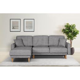 Home Affaire Ecksofa »TRIPLO optionale Schlafsofa mit Bettkasten, Maße B/T/H: 234/164/89 cm« L-Form wahlweise mit Bettfunktion - Liegefläche...