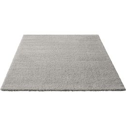 MERINOS Hochflor-Teppich &raquo;Loja Shaggy 80320&laquo; rechteckig 35 mm H&ouml;he weicher Shaggy Langflorteppich, Wohnzimmer Grau Obermaterial: 100% Polyester B :...