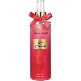 women'secret WOMEN'SECRET Körperspray »Body Mist - Kiss Moments« mit sorgfältig ausgewählter Komposition rot Damenduft von Women's Secret