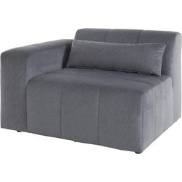 LeGer Home by Lena Gercke Sofaelement »Maileen« Modul Sessel mit Armlehne, verknüpfbar mit anderen Modulen der Serie anthrazit