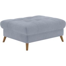 MR. COUCH Hockerbank &raquo;Blackburn II&laquo; Passend zu der Garnitur, wahlweise mit Kaltschaum Memphis 1676 blue grey